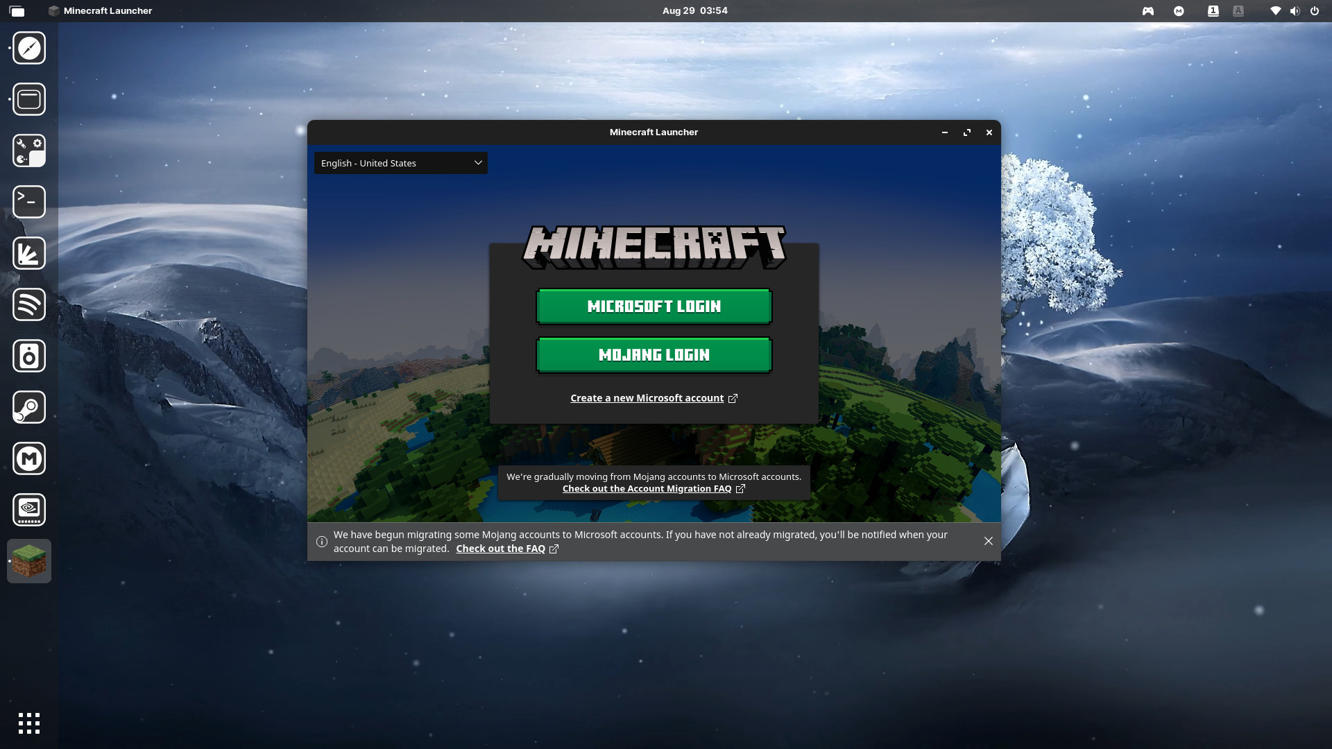 Problema de login no minecraft launcher. - Microsoft Community ...