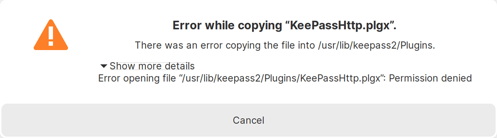 Cannot copy file - "Permission Denied" - General Help - Zorin Forum