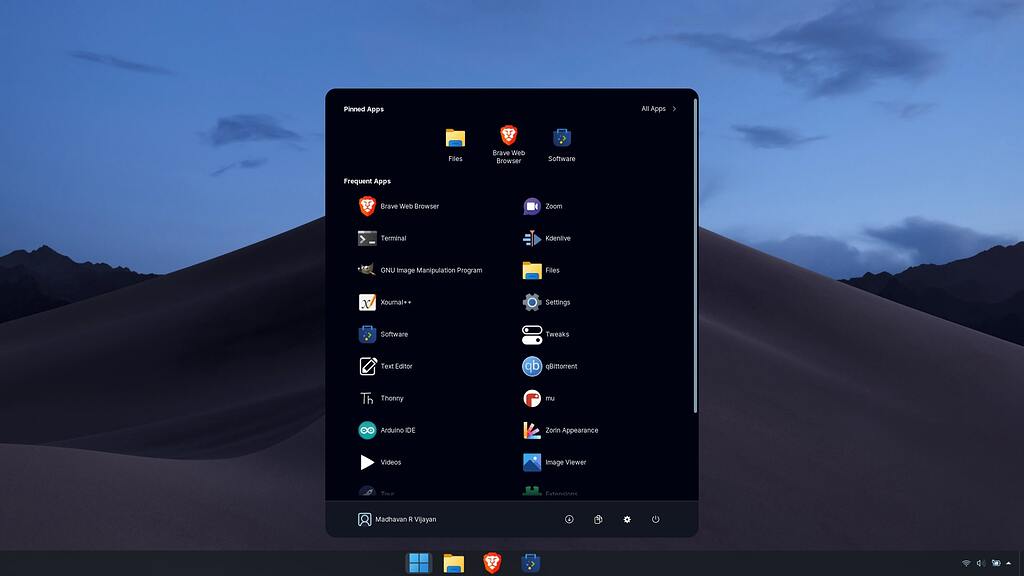 I made core look like windows 11 - Customization - Zorin Forum