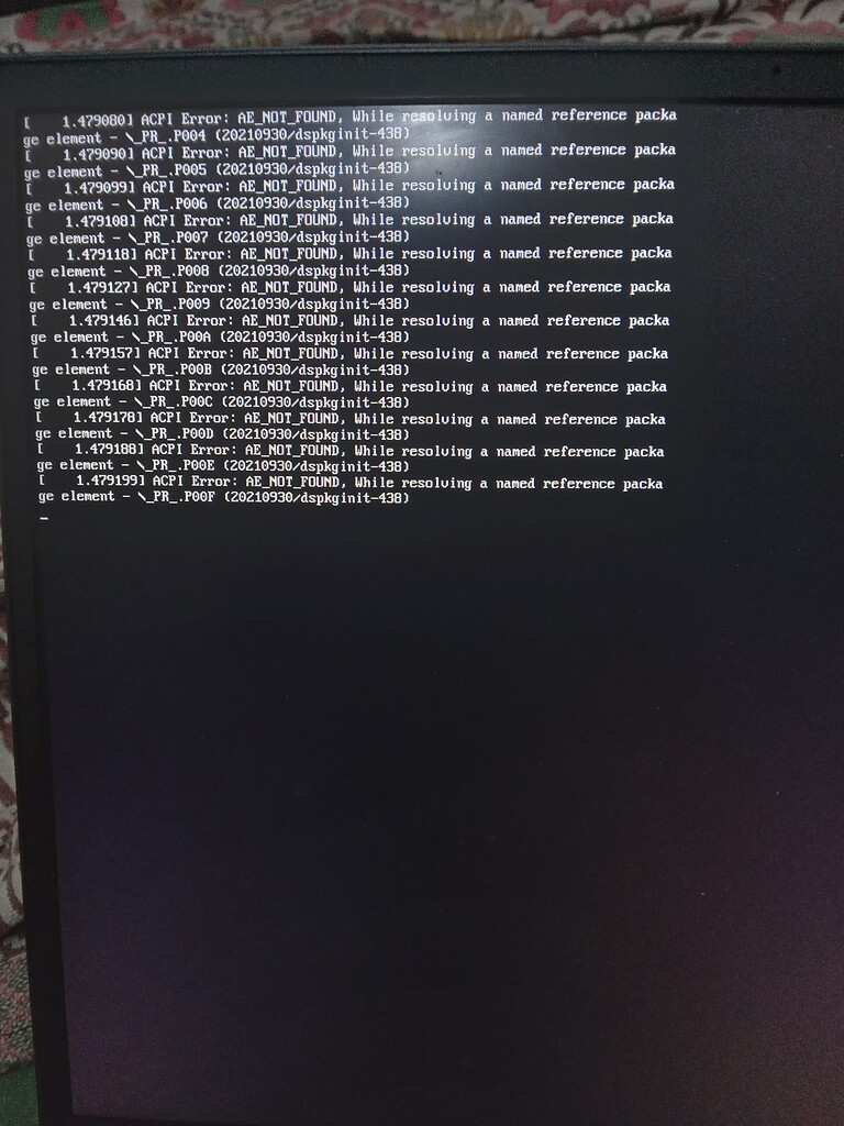 How do i hide this ACPI screen before boot? - General Help - Zorin Forum
