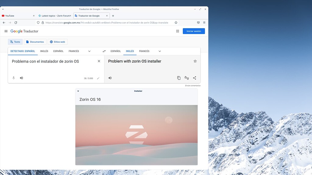 Problem With Zorin Os Installer General Help Zorin Forum