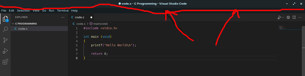 How can I remove the close and minimize tab in vscode? - General Help ...