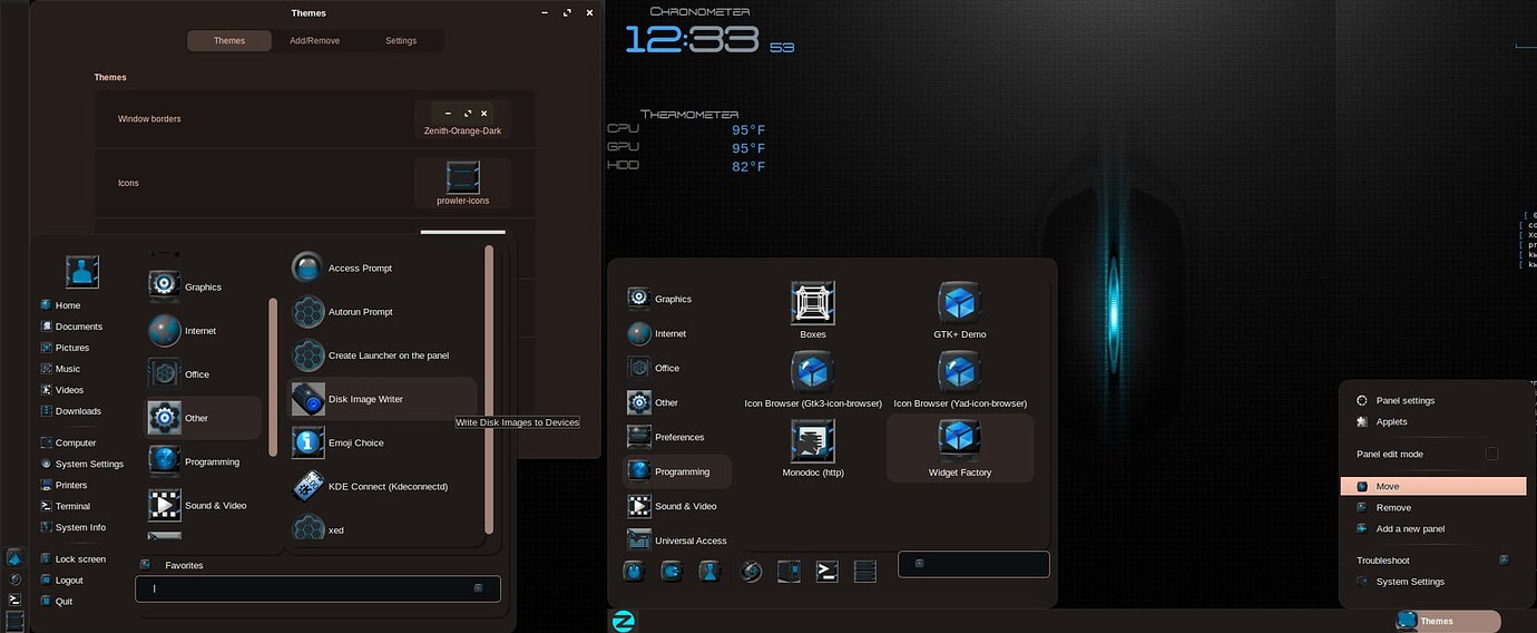 Zenith Cinnamon and Mate Zorin OS Style Themes (XFWM4, too) - Customization - Zorin Forum