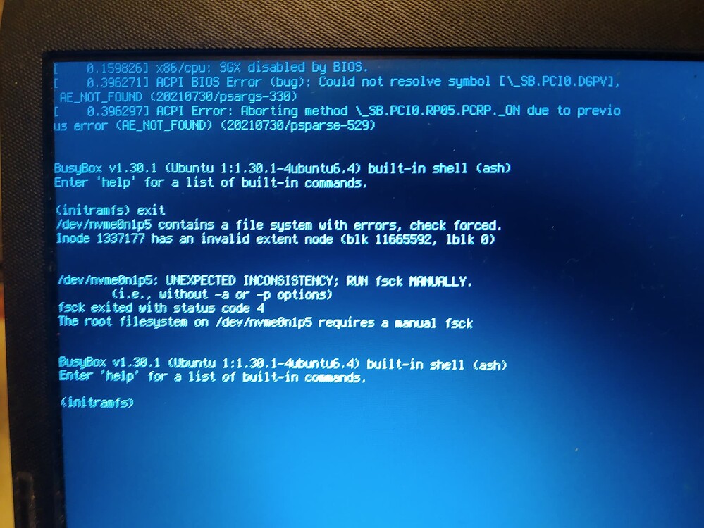 Sgx disabled by Bios - General Help - Zorin Forum