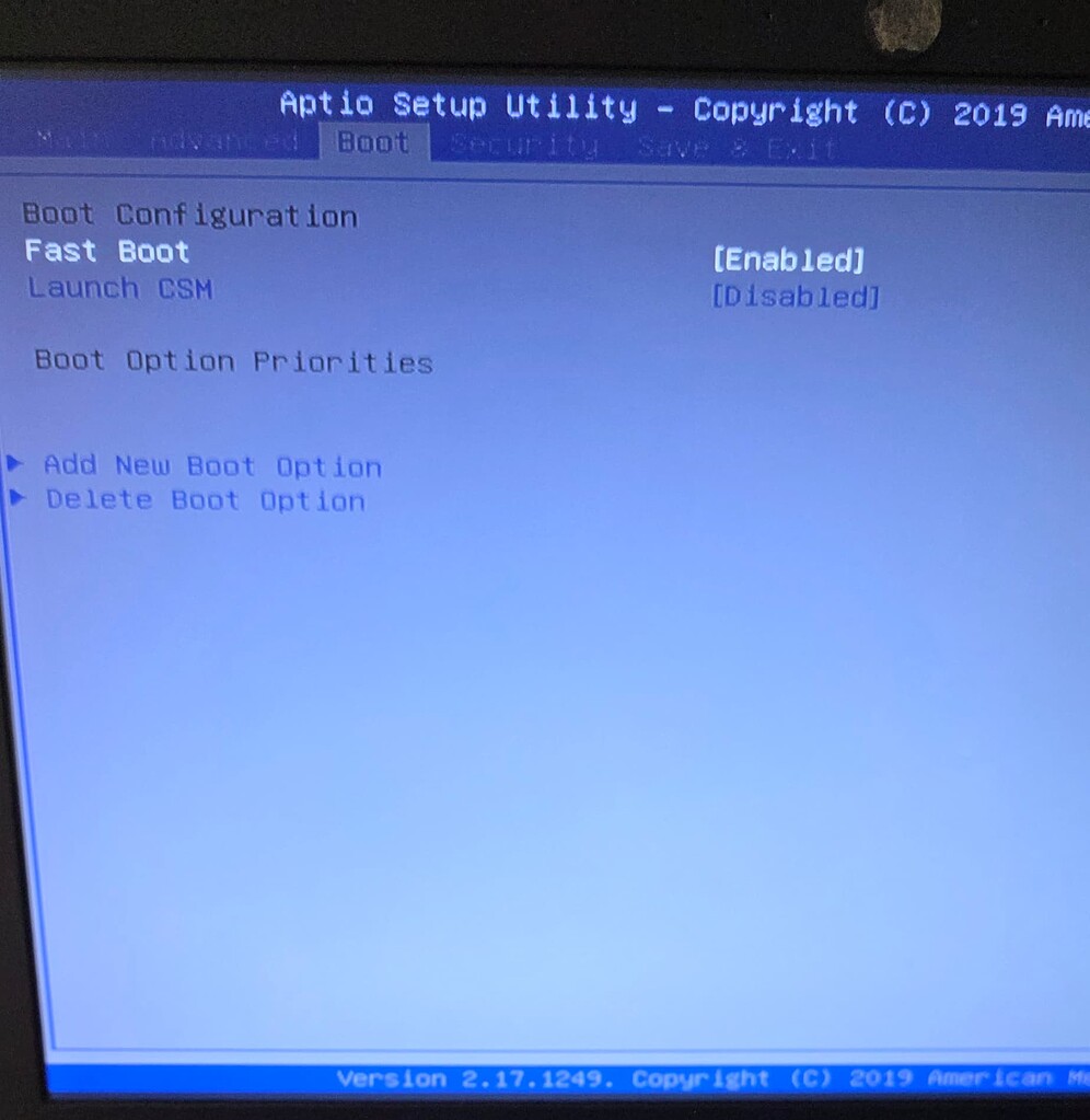 Boot Option Problem - General Help - Zorin Forum