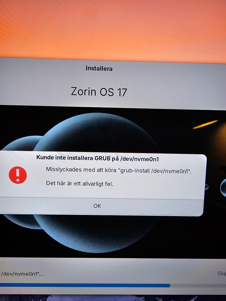 Can not install Zorin 17 pro on laptop - Installing Zorin OS - Zorin Forum