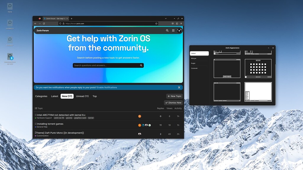 Zorin apperance - General Help - Zorin Forum