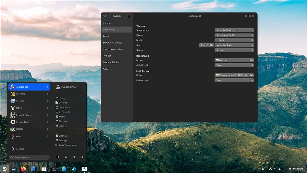 How to customize Dark theme - Customization - Zorin Forum