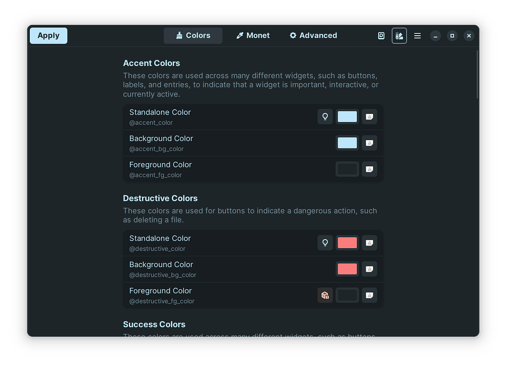Gradience now has downloadable palettes based on Zorin OS 16 ...