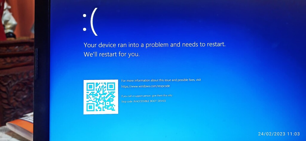 Urgent help required , blue screen error - Installing Zorin OS - Zorin Forum