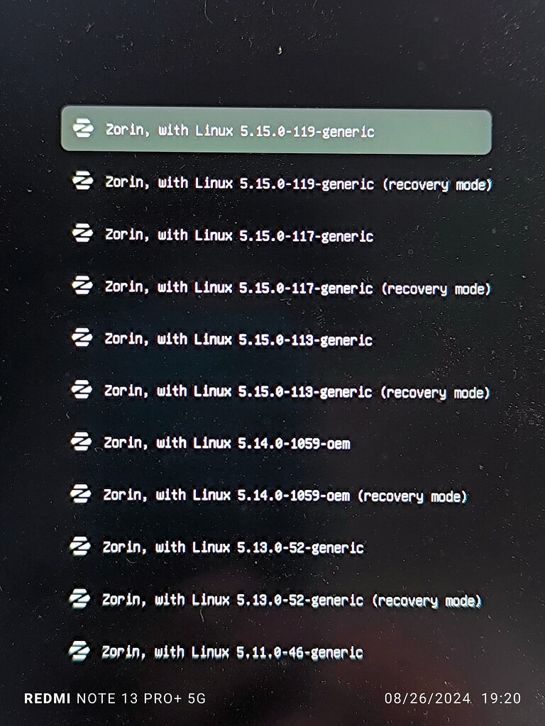 Zorin OS 16.3 Update Boot Problem (26 Aug 24) - General Help - Zorin Forum