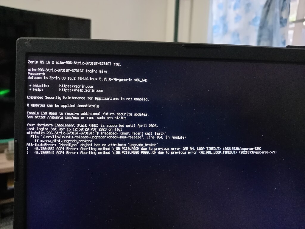 Zorin Starting Problem General Help Zorin Forum