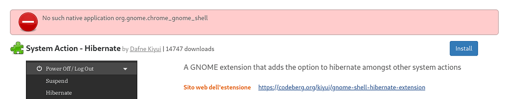 Unable to install gnome extensions/Missing "v6" api - General Help - Zorin Forum