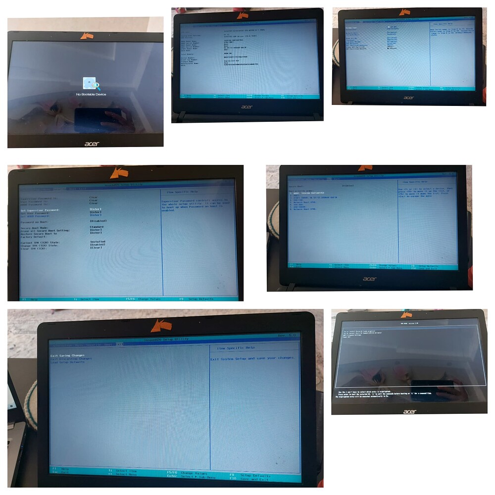 "No Bootable Device" screen shown after installing Zorin OS 17.1 - Installing Zorin OS - Zorin Forum