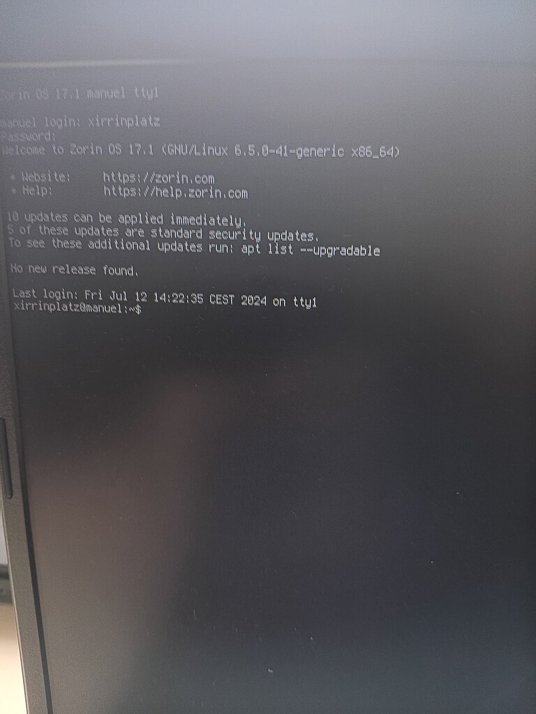 HELP! After booting BIOS a console appears, and I can't use my computer normaly - General Help ...