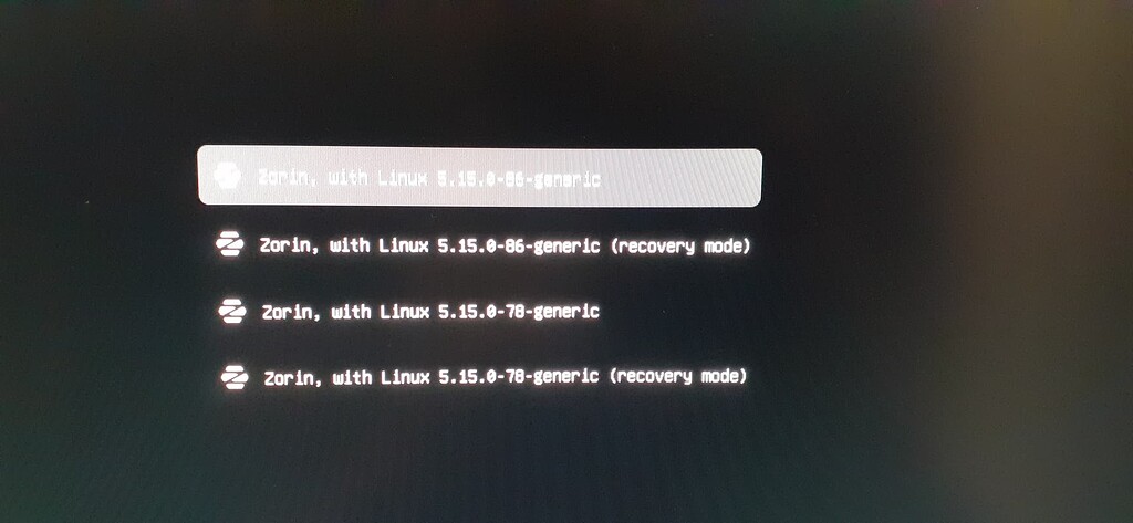 Newest Zorin Version Dont Boot General Help Zorin Forum