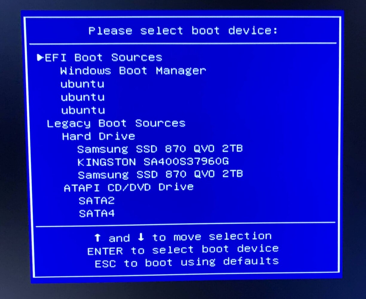 Dual Boot - Dual Disk - set Zorin as boot priority - Installing Zorin OS - Zorin Forum