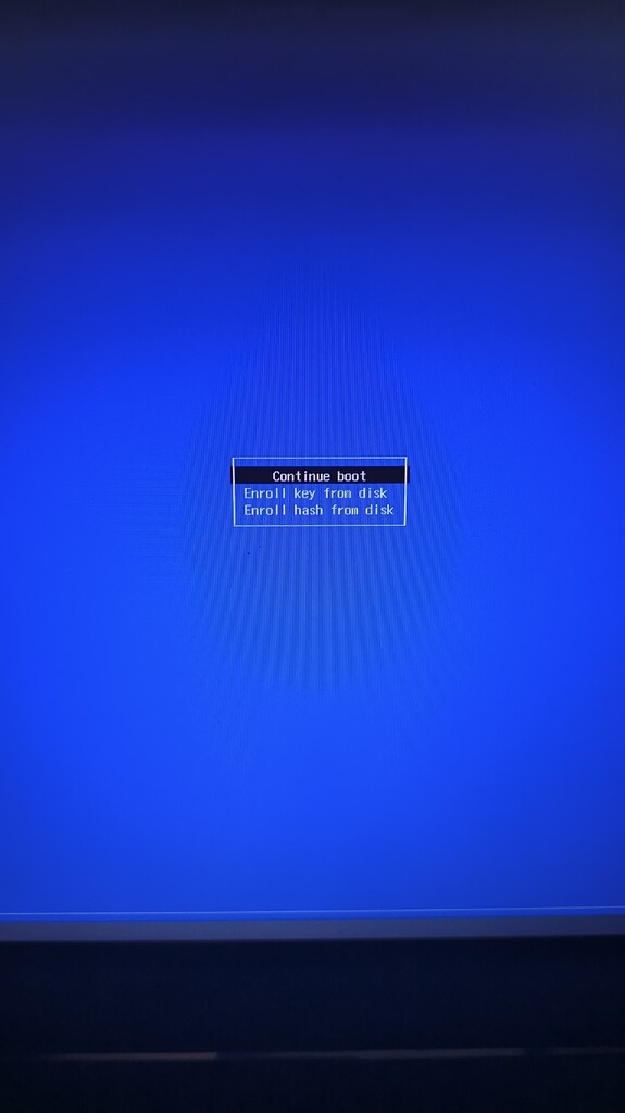 MOK error while trying to change OS - General Help - Zorin Forum