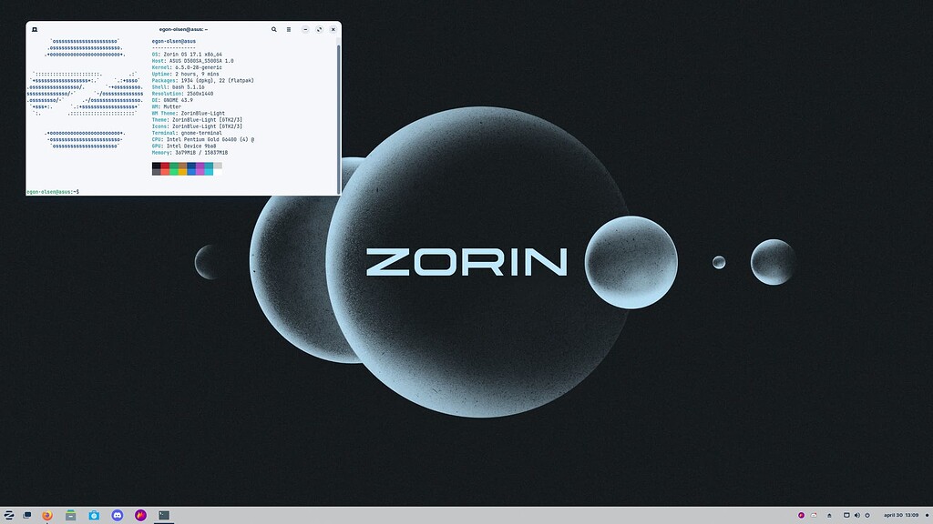 Zorin Just Working Feedback Zorin Forum