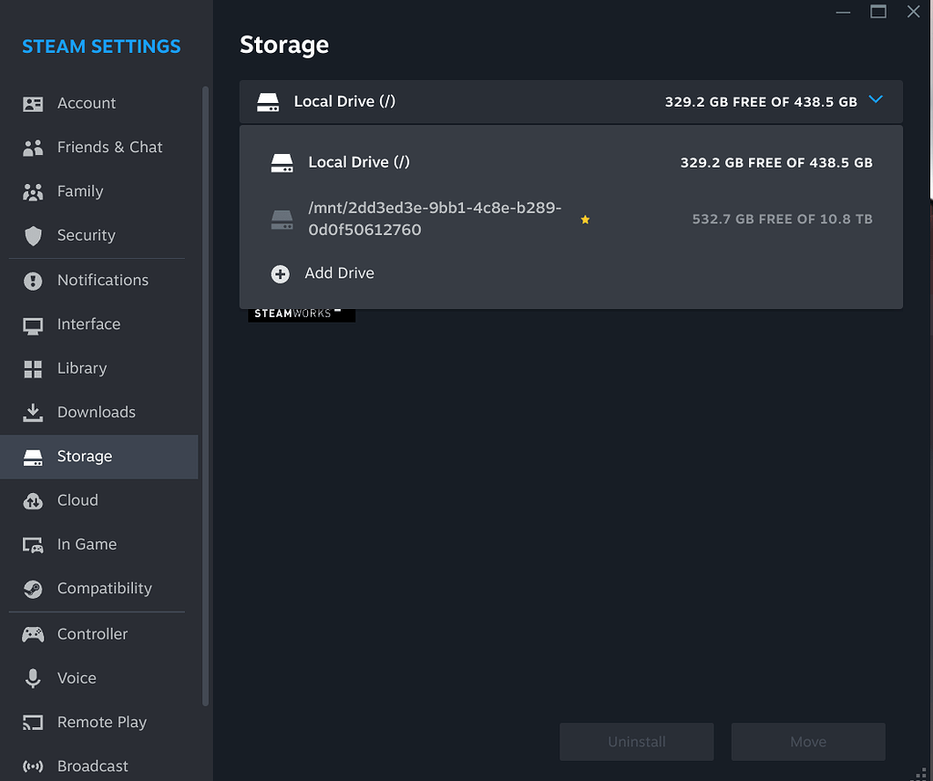 Steam Won't Detect My Hard Drive (Solved) - General Help - Zorin Forum