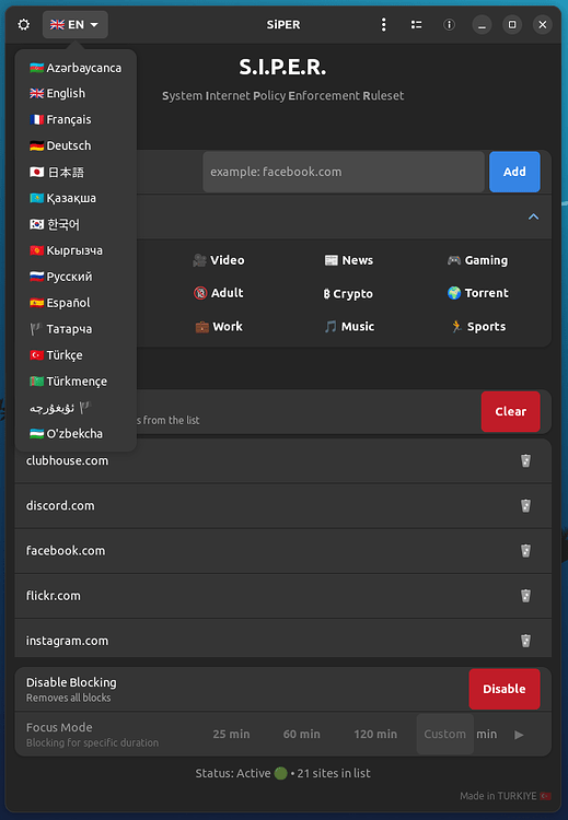 SIPER | Website Blocking Tool - Chat about Zorin - Zorin Forum