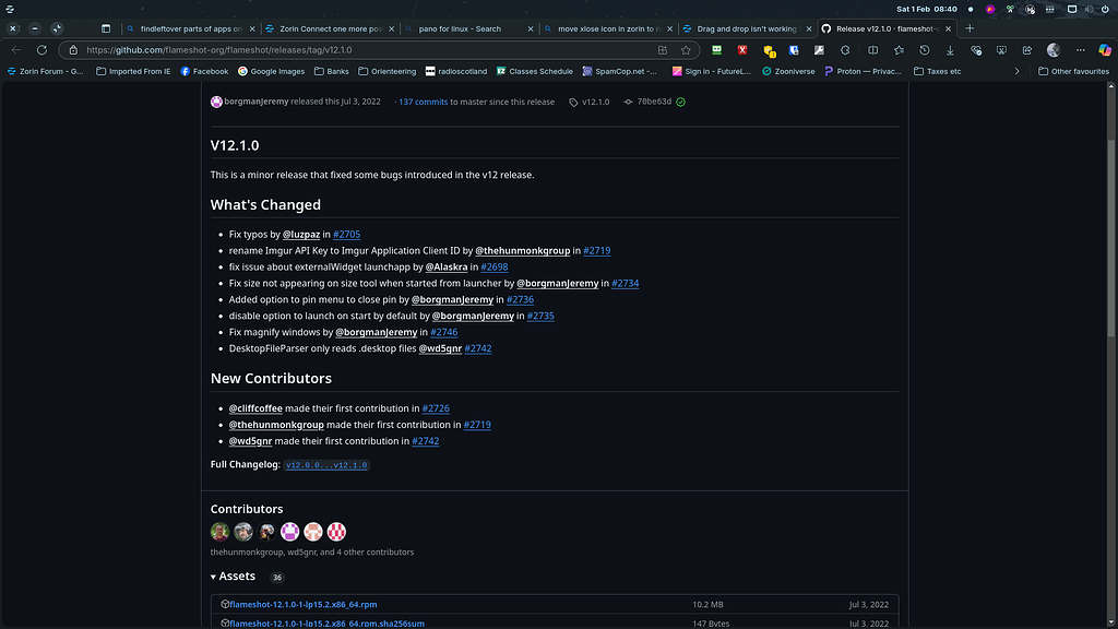 [Solved] Flameshot update - beginner flumoxed - Page 2 - General Help ...