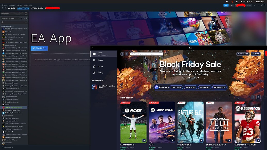 [HOW TO] How to get the EA App working into steam - Gaming - Zorin Forum