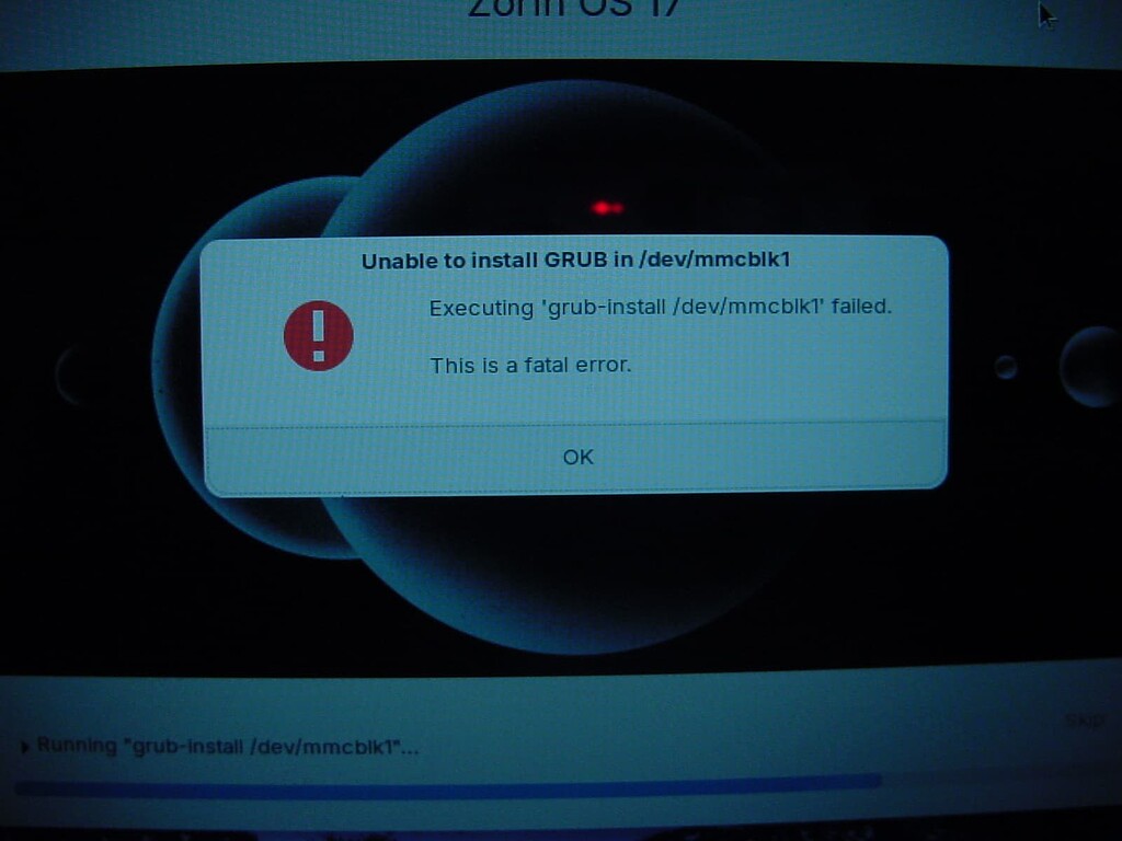 Zorin clean install goes awry! Any help would be appreciated! - Installing Zorin OS - Zorin Forum