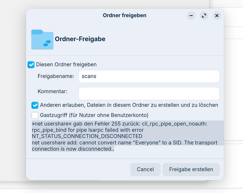 How to share a folder in Zorin OS 18? - General Help - Zorin Forum