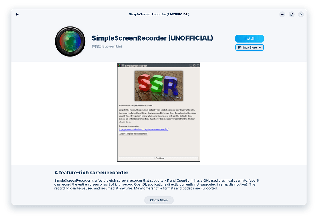 SimpleScreenRecorder, which one? - General Help - Zorin Forum