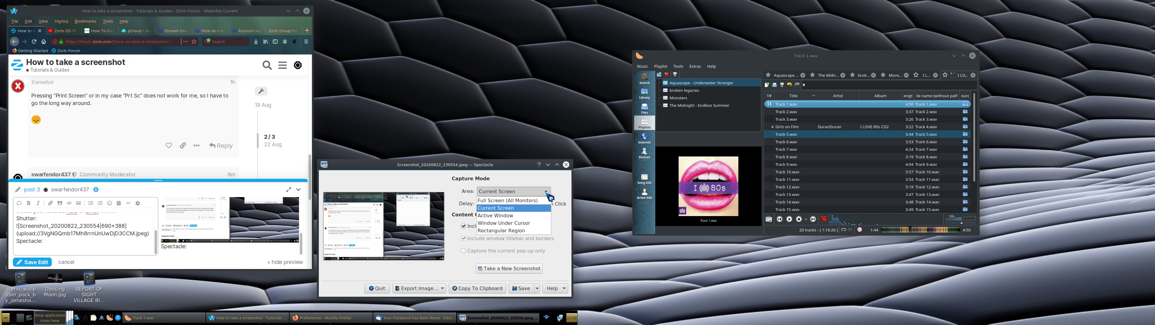 Shortcut Key For Screenshot Not Working General Help Zorin Forum