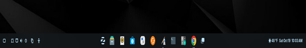 My ideal taskbar layout (Core 17) - Customization - Zorin Forum