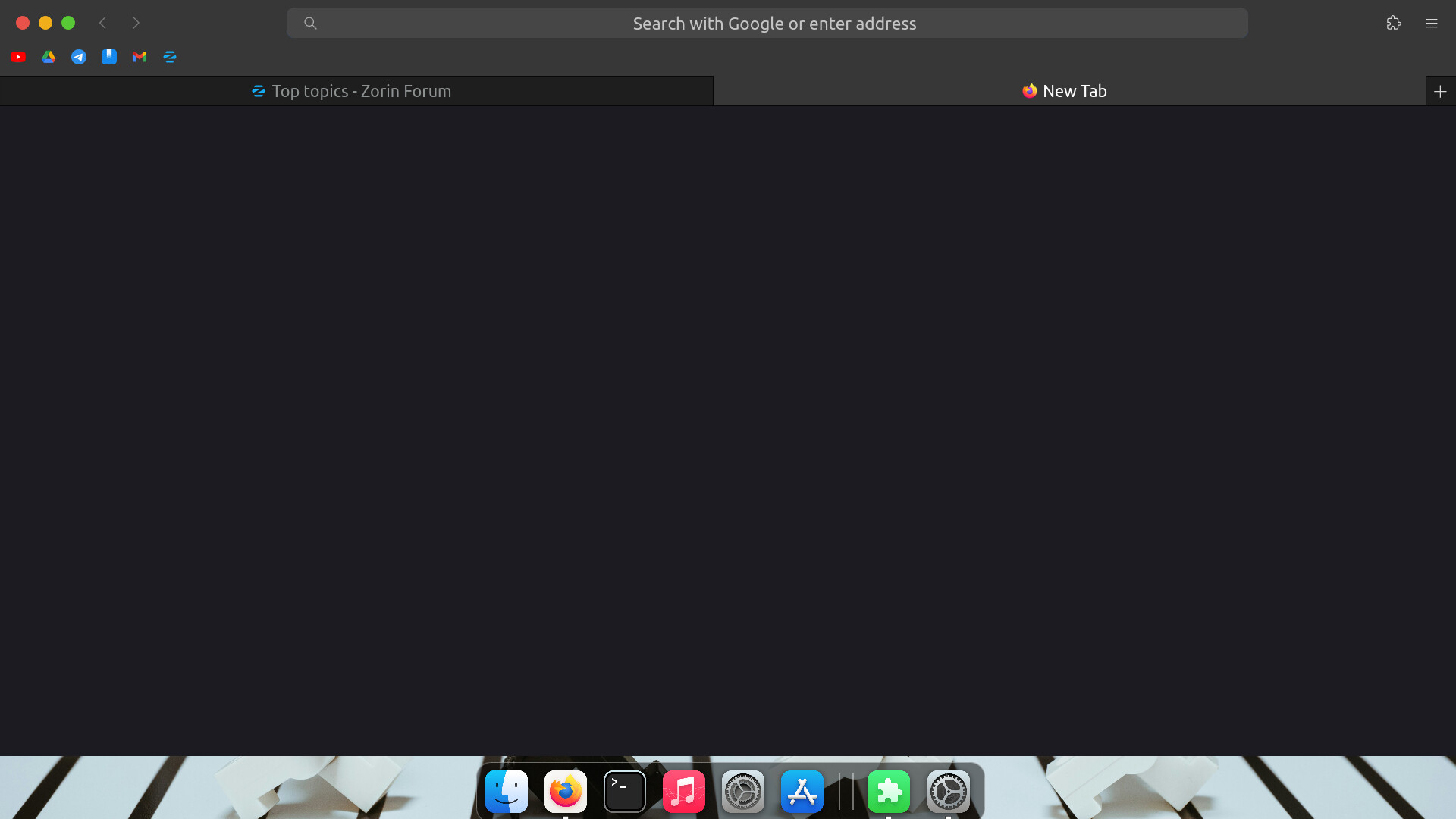 Dash bug when using it as autohide disabled - Customization - Zorin Forum