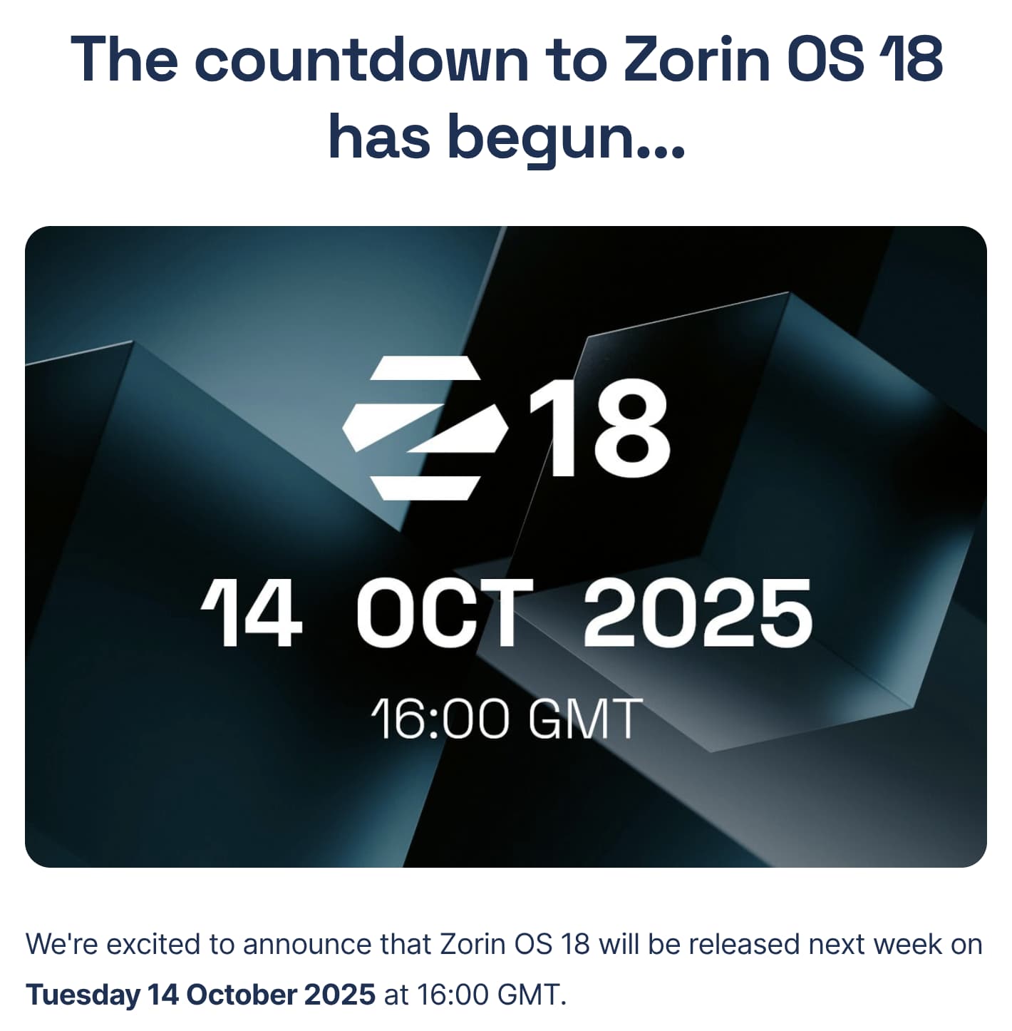 Zorin 18 pro release? - General Help - Zorin Forum