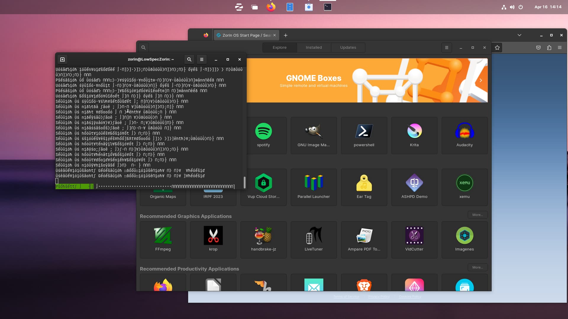 Issue with font displaying while doing an update - General Help - Zorin ...