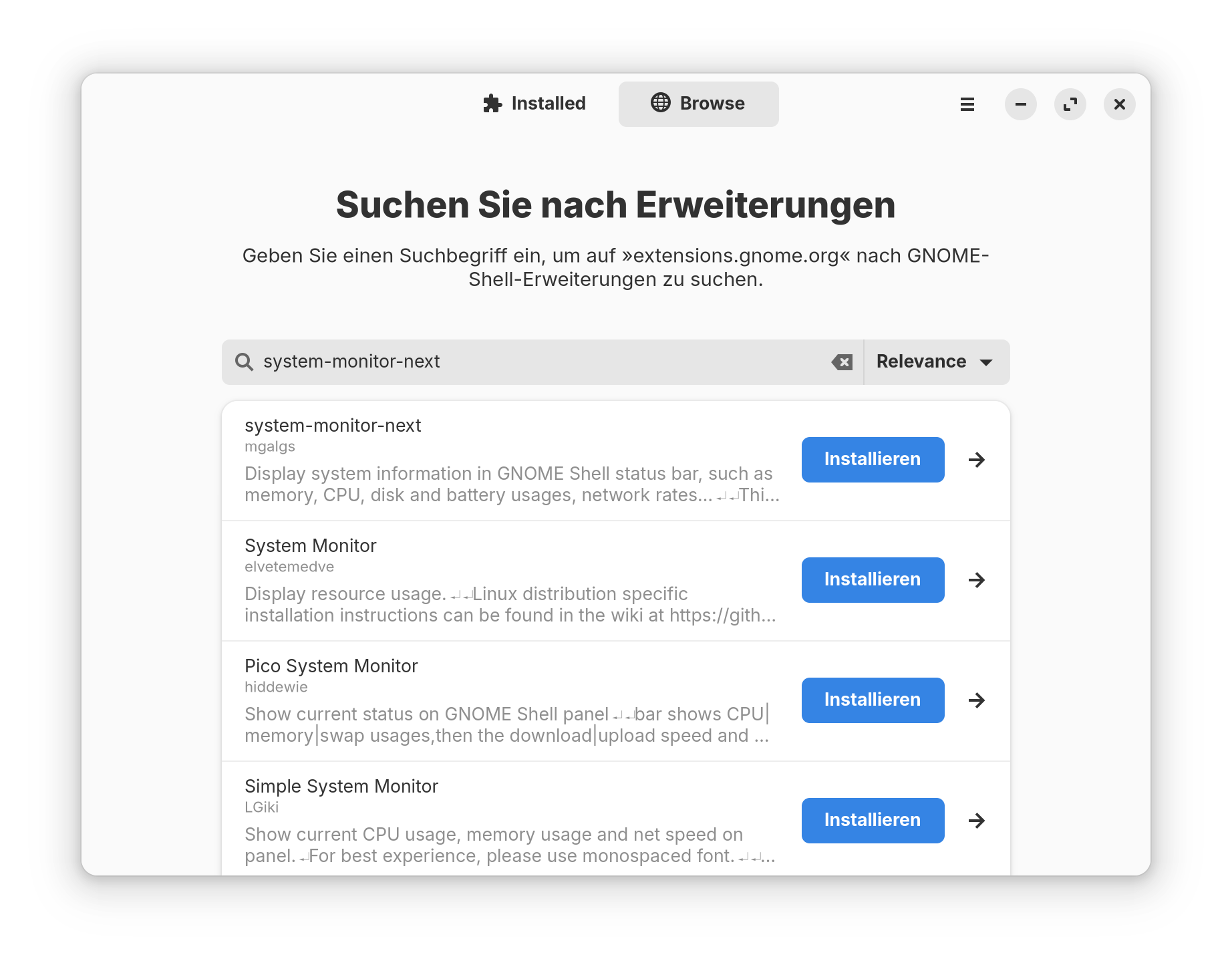 Gnome extension "system-monitor-next" - General Help - Zorin Forum