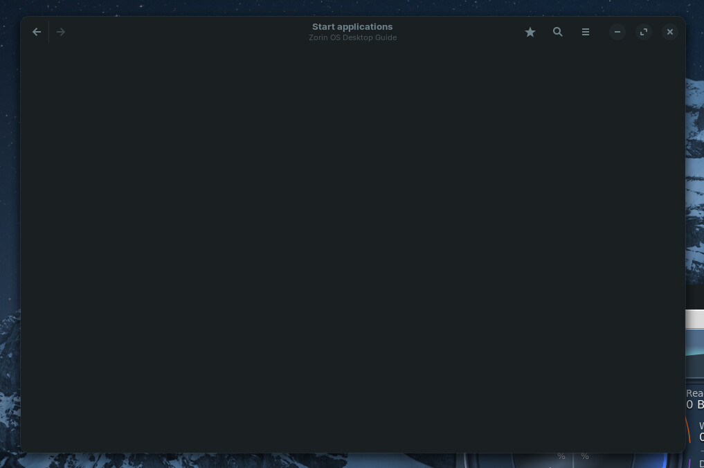 Zorin Help Screen Doesnt Render General Help Zorin Forum