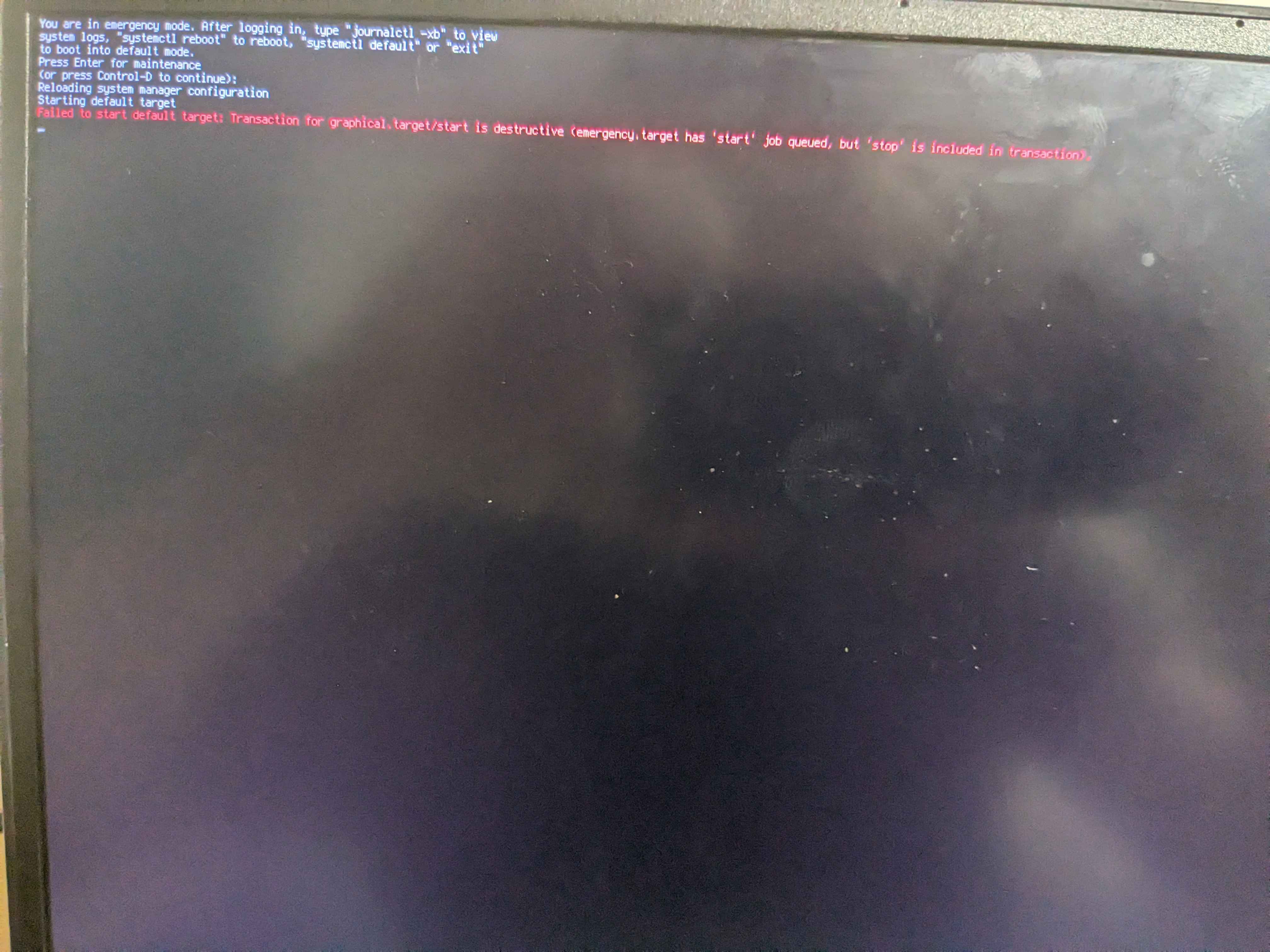 Emergency mode on Zorin Core / Windows 11 - General Help - Zorin Forum